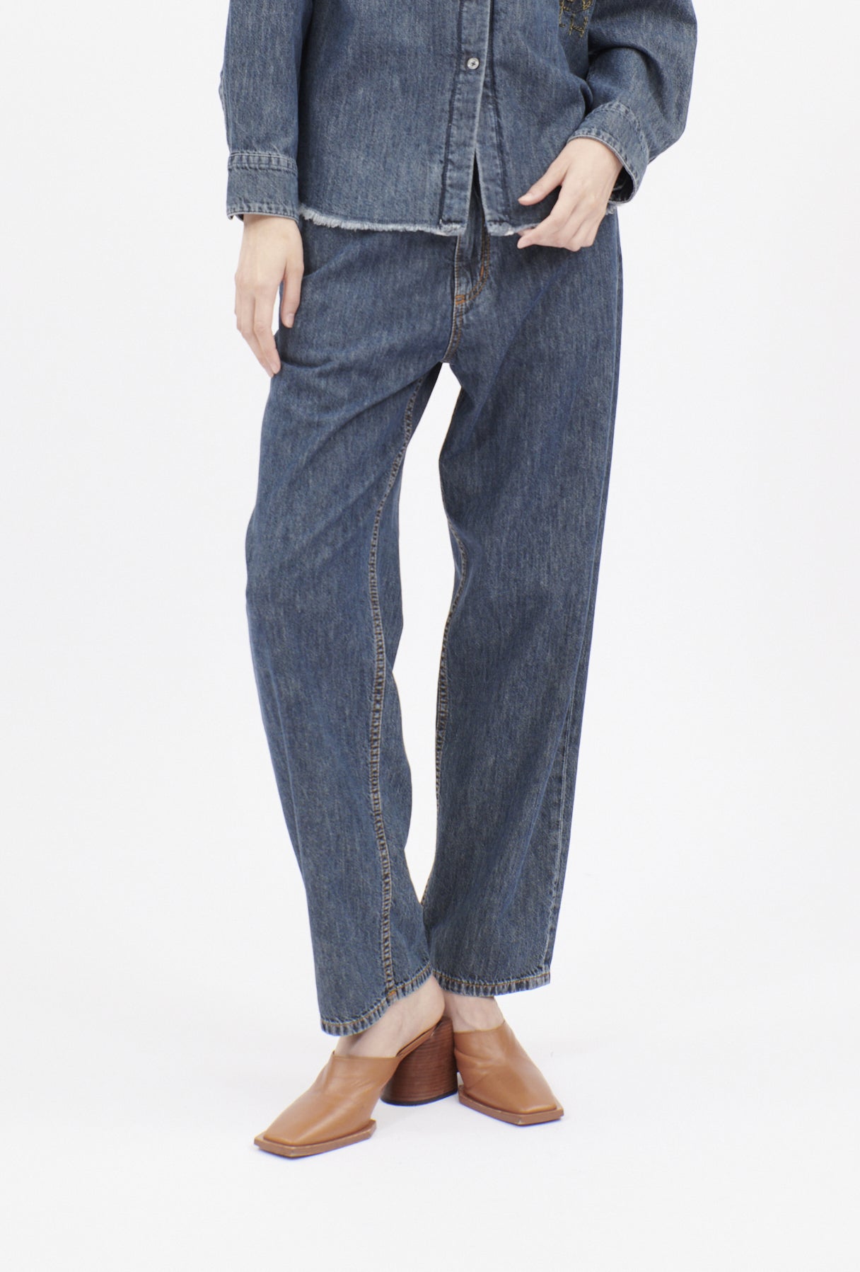 Denim Hose, Indigo – ODEEH
