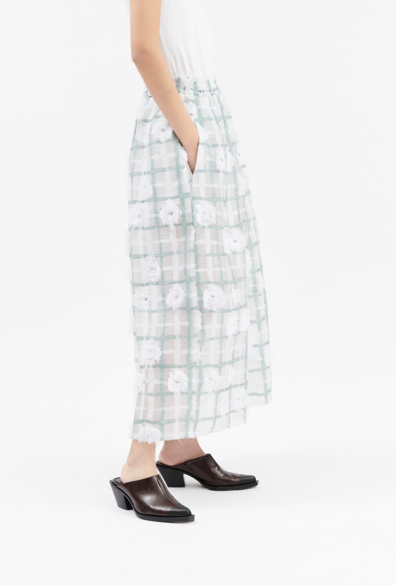 Filcoupé Check Rock, Glass Green – ODEEH