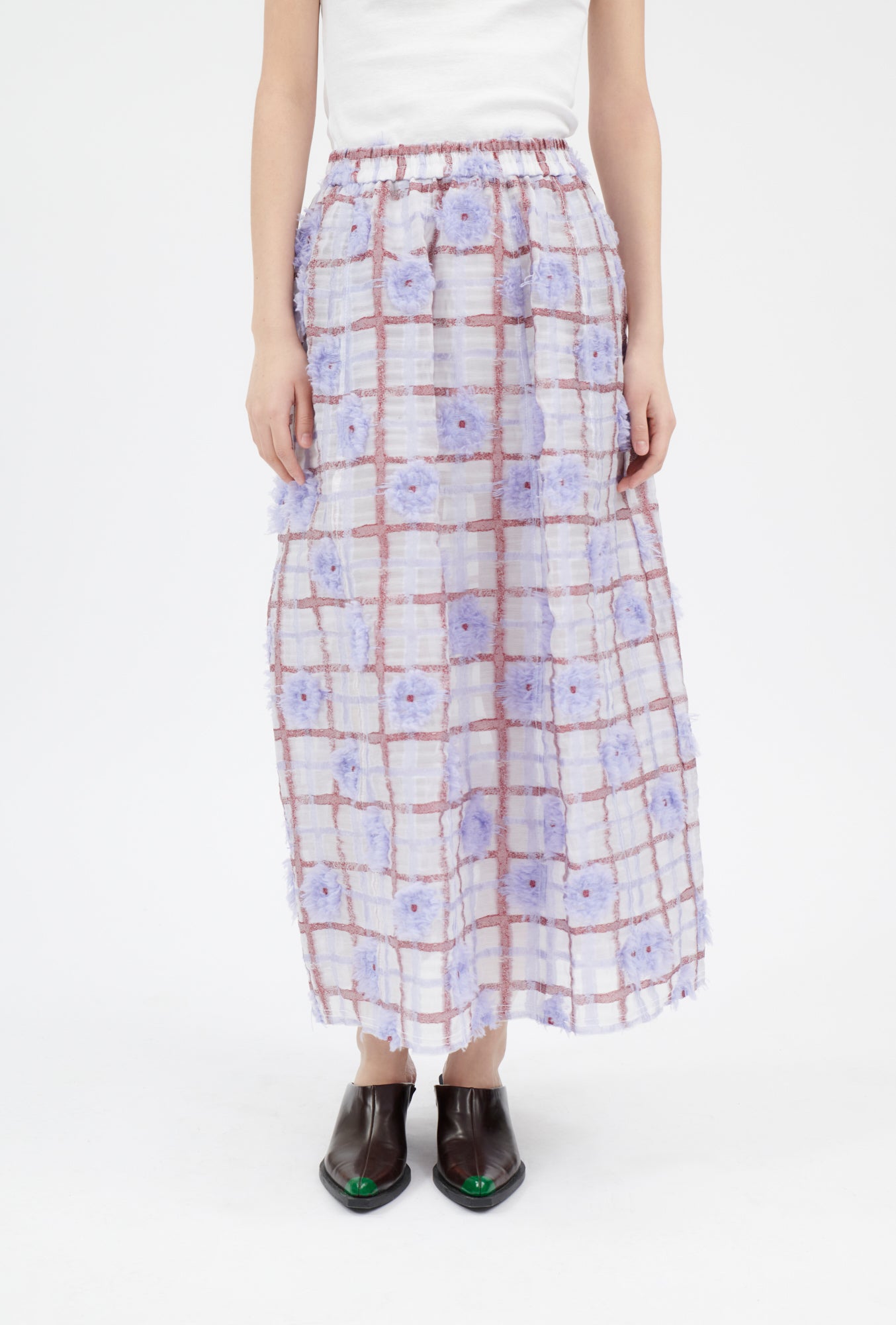 Filcoupé Check Rock, Periwinkle Blue – ODEEH